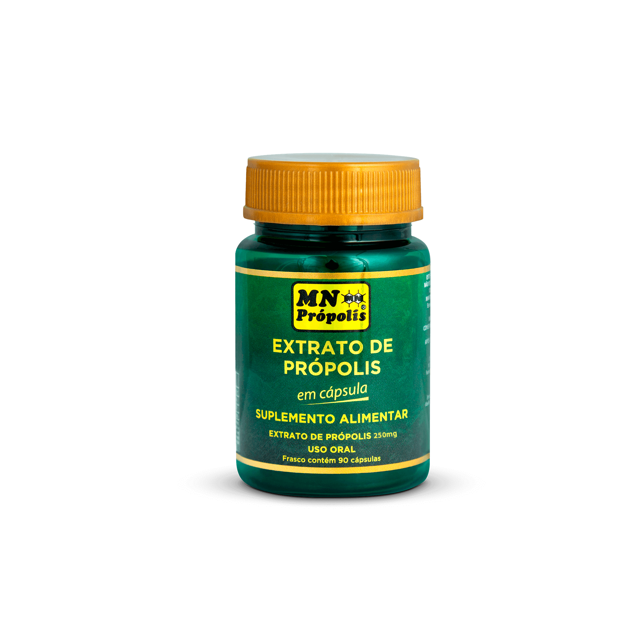 Green Propolis Extract in Capsules 250mg - Practical Daily-Dosage of ...
